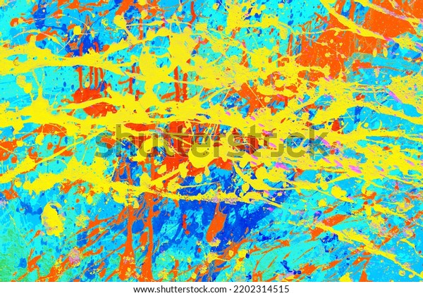 Paint Splash Texture Random Paint Mix Stock Illustration 2202314515 ...