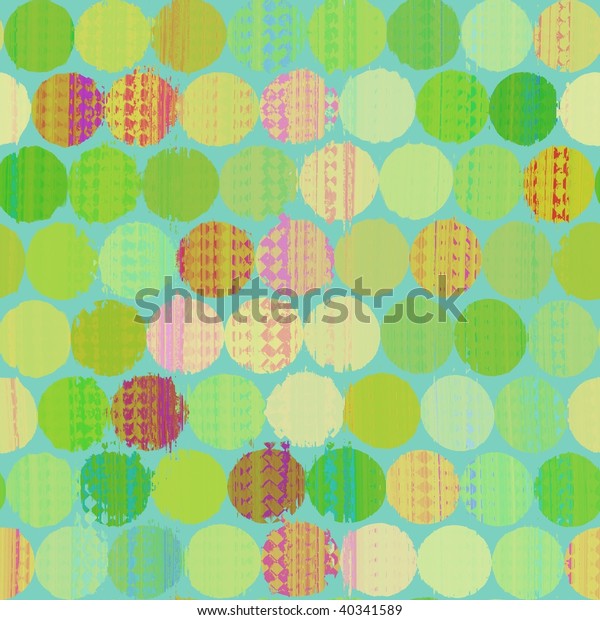 Paint Splotches Splashes Rough Abstract Seamless Stock Illustration ...