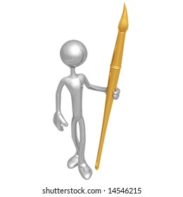 6,026 3d man paint Images, Stock Photos & Vectors | Shutterstock