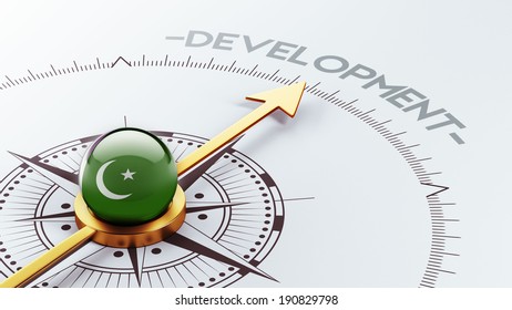 Pakistan High Resolution Development Concept Stock Illustration ...