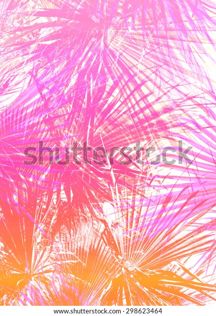 Palm Tree Texture Print Stock Illustration 298623464 | Shutterstock