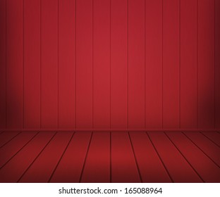Red Ribbons Stage Background 3d Illustration Stock Illustration ...