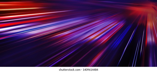 Panoramic High Speed Moving Fast Light Stock Illustration 1569317854