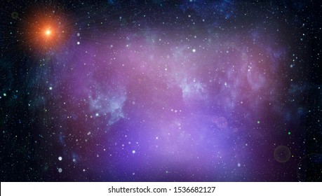 Panoramic Looking Into Deep Space Dark Stock Illustration 1536682127 ...