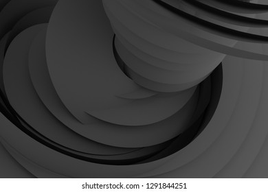 Paper Formed Vortex Abstract Background Lines Stock Illustration ...