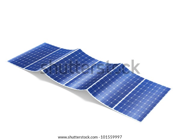 Paper Solar Panels 스톡 일러스트 101559997