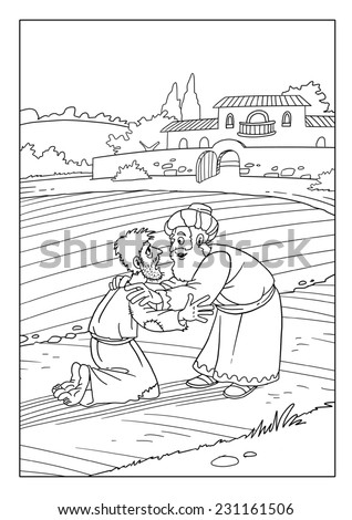 Parable Prodigal Son Stock Illustration 231161506 - Shutterstock