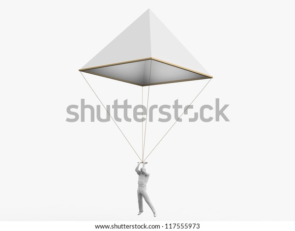 Parachute Leonardo Da Vinci Codex Atlanticus1058v Stock Illustration ...