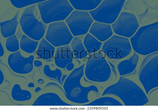 Parametric Honeycomb Pattern Irregular Trendy Colors Stock Illustration ...
