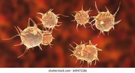 Parasites Pathogenic Microbes On Organic Background Stock Illustration ... Parasites Pathogenic Microbes On Organic Background Stock Illustration ...