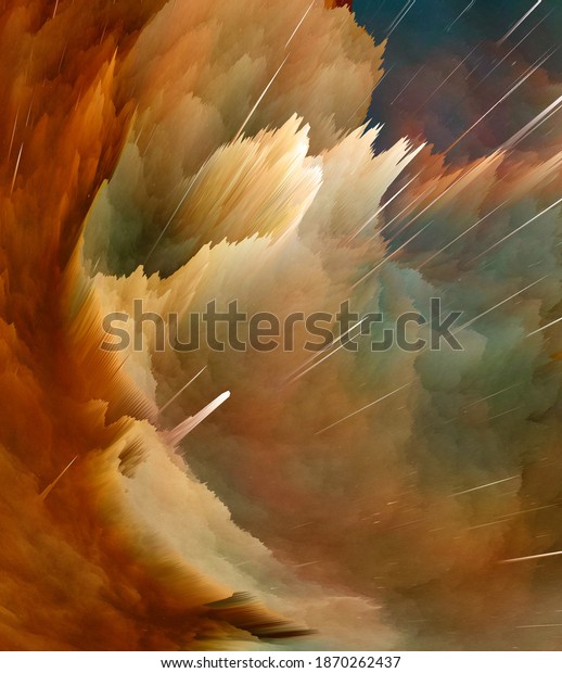Particle Explosions Effect 3d Speed Line Stock Illustration 1870262437 ...