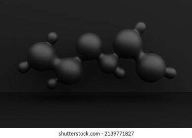 Particle System Connected Each Other Concept Stock Illustration ...
