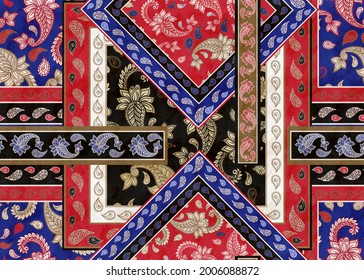 Pasley pattern Images, Stock Photos & Vectors | Shutterstock
