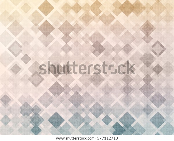 Pastel Colour Square Pattern Paper Texture Stock Illustration 577112710