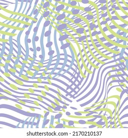 Pastel Dots Lines Seamless Pattern On Stock Illustration 2170210137 ...