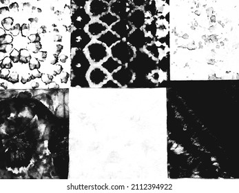 Patchwork Abstract Black White Background Modern Stock Illustration ...