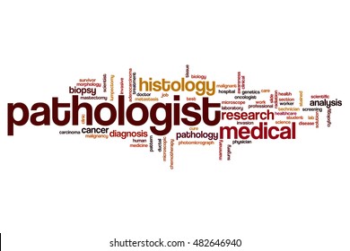Pathologist Word Cloud Concept Stock Illustration 482646940 | Shutterstock