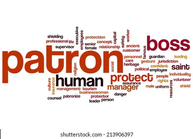 Patron Concept Word Cloud Background 스톡 일러스트 213906397 | Shutterstock