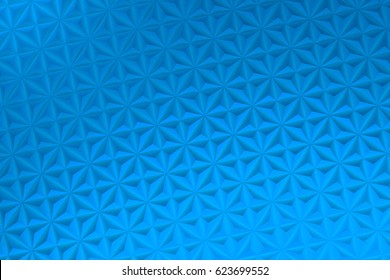 Pattern Blue Pyramid Shapes Wall Pyramid Stock Illustration 623699552