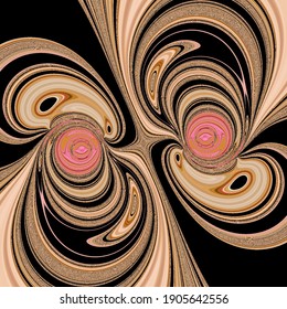 Pattern Design Background 3d Illustration Art Stock Illustration ...