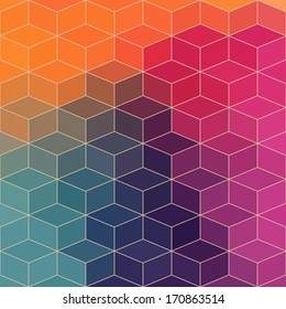 Pattern Geometric Shapes Rhombictexture Flow Spectrum Stock ...