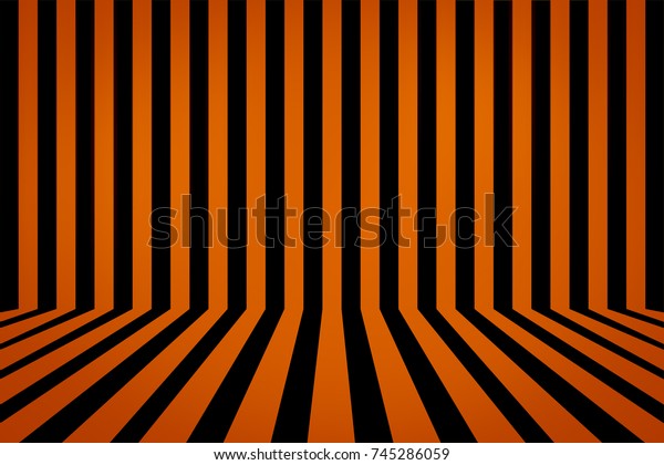 Pattern Line Background Diagonal Orange Black Stock Illustration ...