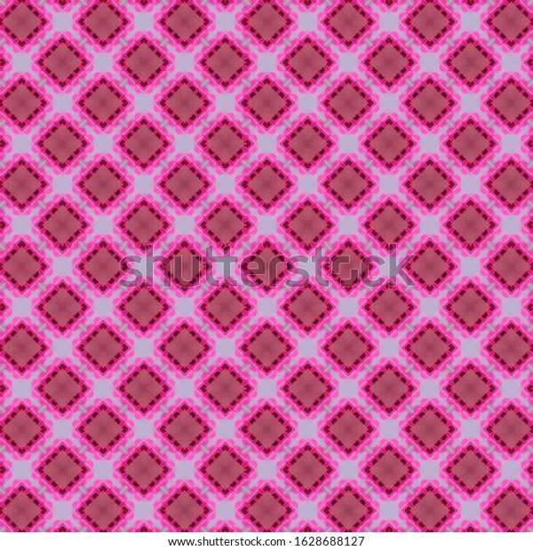 Pattern Pink Background Squares Design Wallpapers Stock Illustration ...