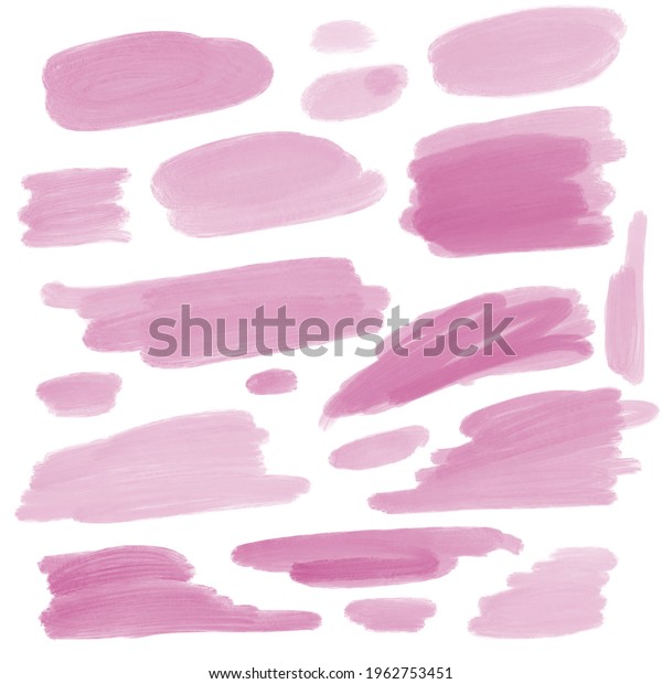 Pattern Pink Cute Spots On White Stock Illustration 1962753451 ...