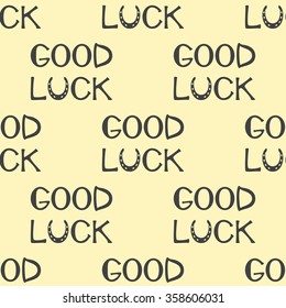 Pattern Repeating Grey Colored Lettering Good Stock Illustration ...