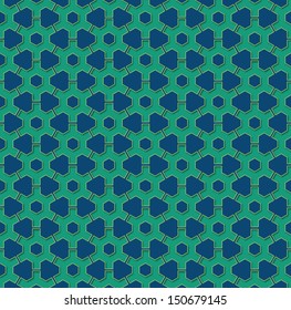 Pattern Texture Blue Emerald Green Gear Stock Illustration 150679145 ...