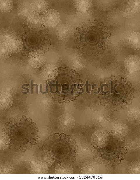 Patterns Designs Layered Circular Design Pattern Stock Illustration ...