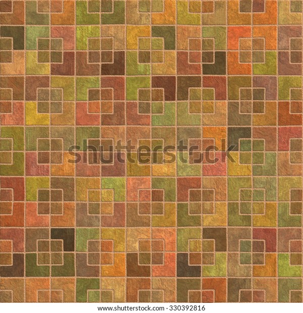 Pavement Tileable Background Texture Road Floor Stock Illustration ...