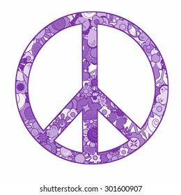 Peace Symbol Stars Stock Vector (Royalty Free) 726461887 | Shutterstock
