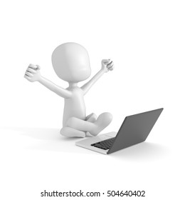 People 3d Rendering Stock Illustration 504640402 | Shutterstock
