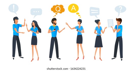 Asking People Cartoon Curious Persons Question Stock Vector (Royalty ... Asking People Cartoon Curious Persons Question Stock Vector (Royalty ...