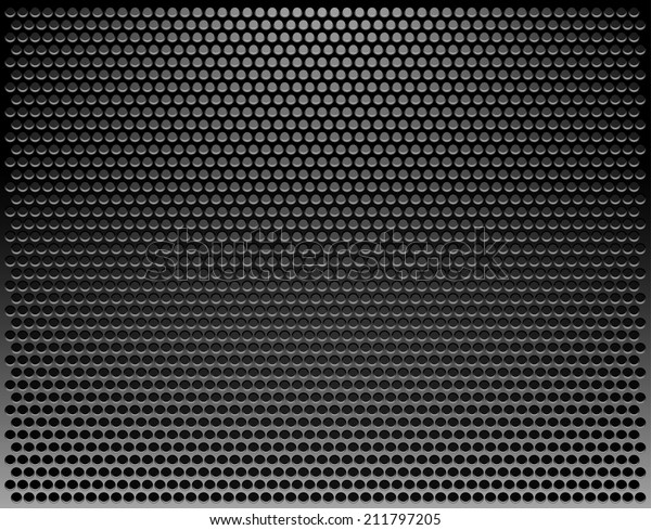 Perforated Metal Template Translucent Grid Background 스톡 일러스트 211797205 ...