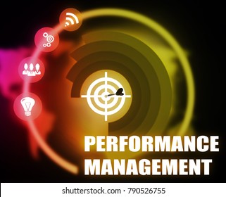 Performance Management Concept Plan Graphic Stock Illustration ...