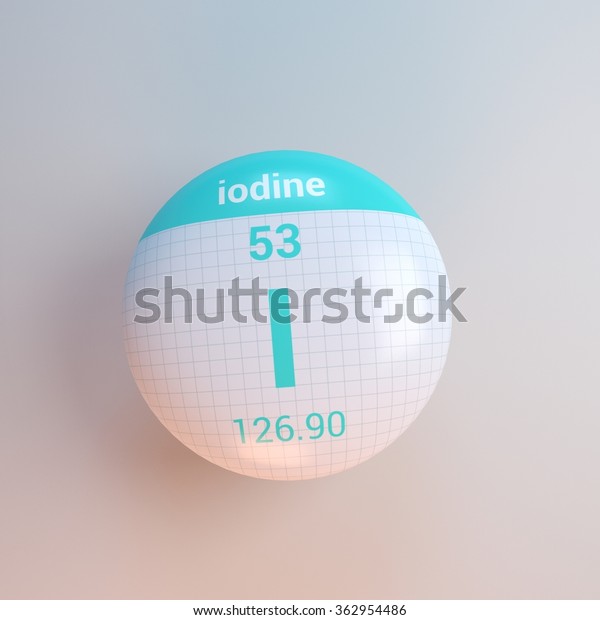 Periodic Table Elements Iodine Stock Illustration 362954486 | Shutterstock