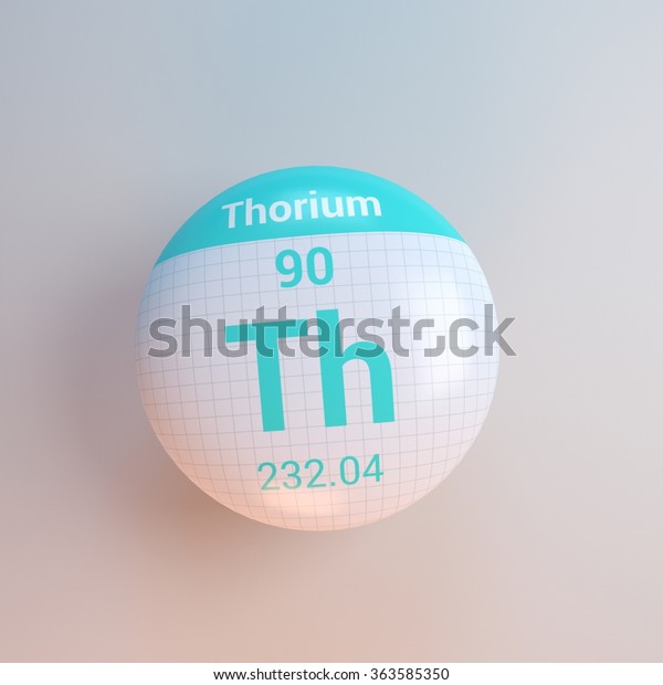 Periodic Table Elements Thorium Stock Illustration 363585350 | Shutterstock