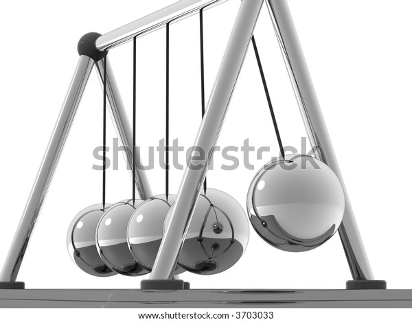Perpetuum mobile. 3d: Stockillustration 3703033 | Shutterstock