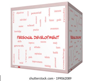 Personal Development Word Cloud Concept On Stock Illustration 199062089 ...