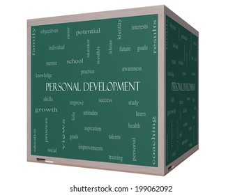 Personal Development Word Cloud Concept On Stock Illustration 199062092 ...