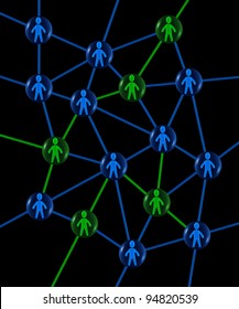 Personal Network Stock Illustration 94820539 | Shutterstock