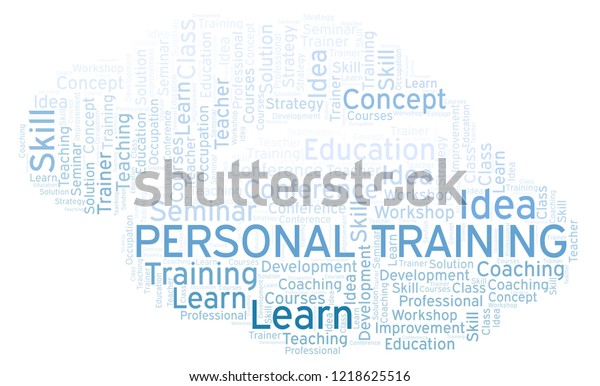 Personal Training Word Cloud Stock Illustration 1218625516 | Shutterstock