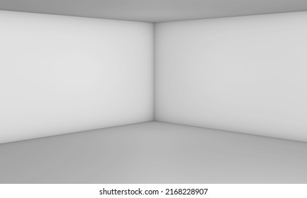 Perspective 3 Vanishing Points Box Template Stock Illustration ...