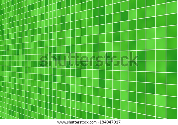 Perspective Green Tiles 스톡 일러스트 184047017 | Shutterstock