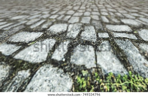 Perspective Ground Texture 3d Illustration Ground Stock Illustration ...