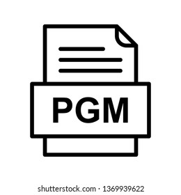 144 Pgm file format icon Images, Stock Photos & Vectors | Shutterstock
