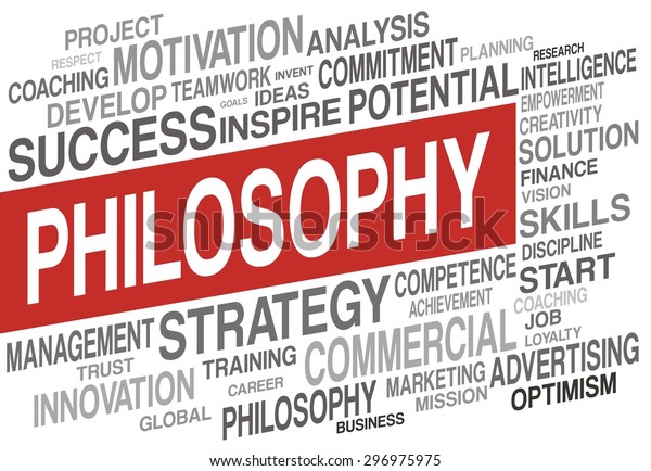 Philosophy Word Cloud Concept Stock Illustration 296975975 | Shutterstock