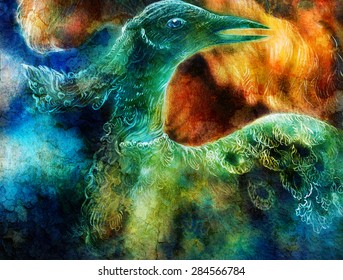 2,905 Green phoenix bird Images, Stock Photos & Vectors | Shutterstock